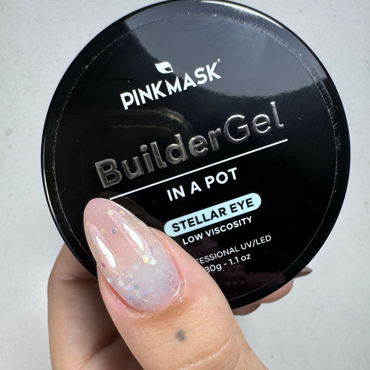 Builder Gel in a Pot - Stellar Eye– Pink Mask