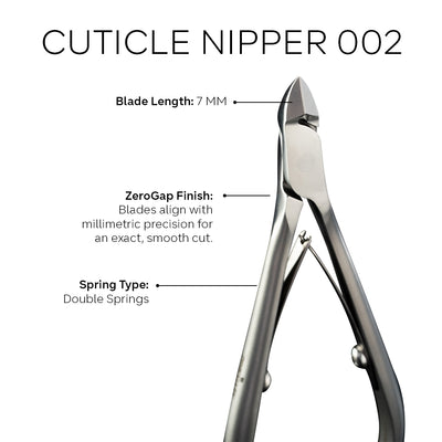 Professional Cuticle Nipper - Pro Line Full Jaw 7 mm