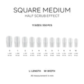 Soft Gel Tips - Square Medium
