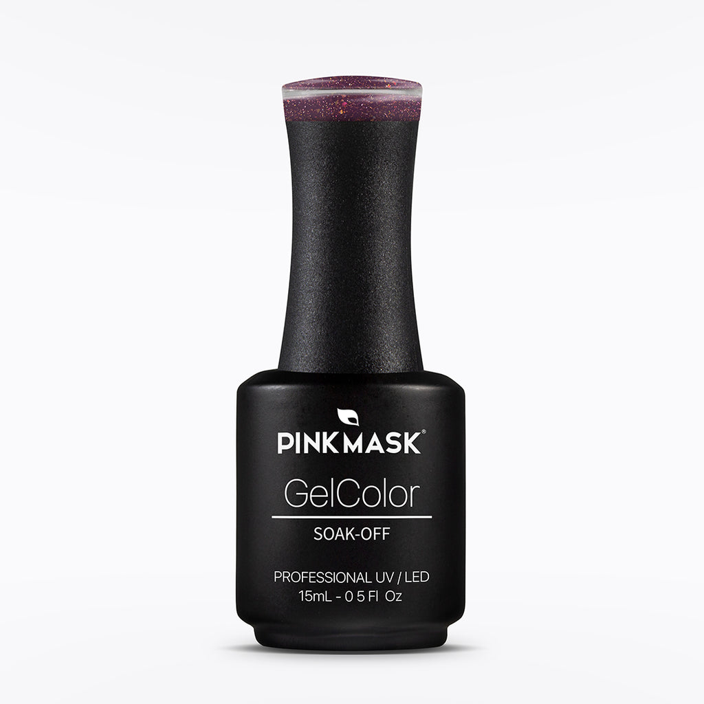 Gel Color - Midnight Masquerade - Col. Prom Night – Pink Mask