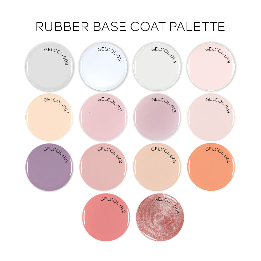 Rubber Base Coat - Sparkly Ginger– Pink Mask