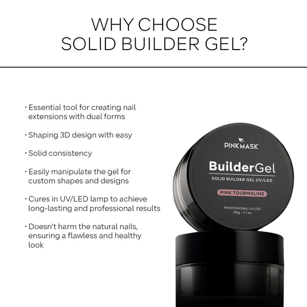 Solid Builder Gel - Crystal Pink