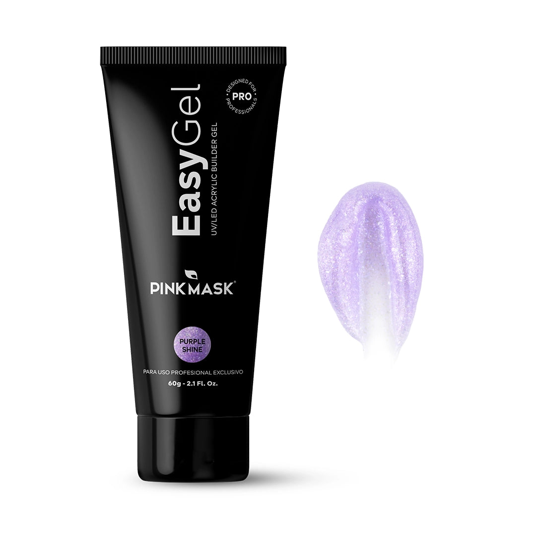 Polygel Purple Shine 2 oz - Nude Acrigel for Nails