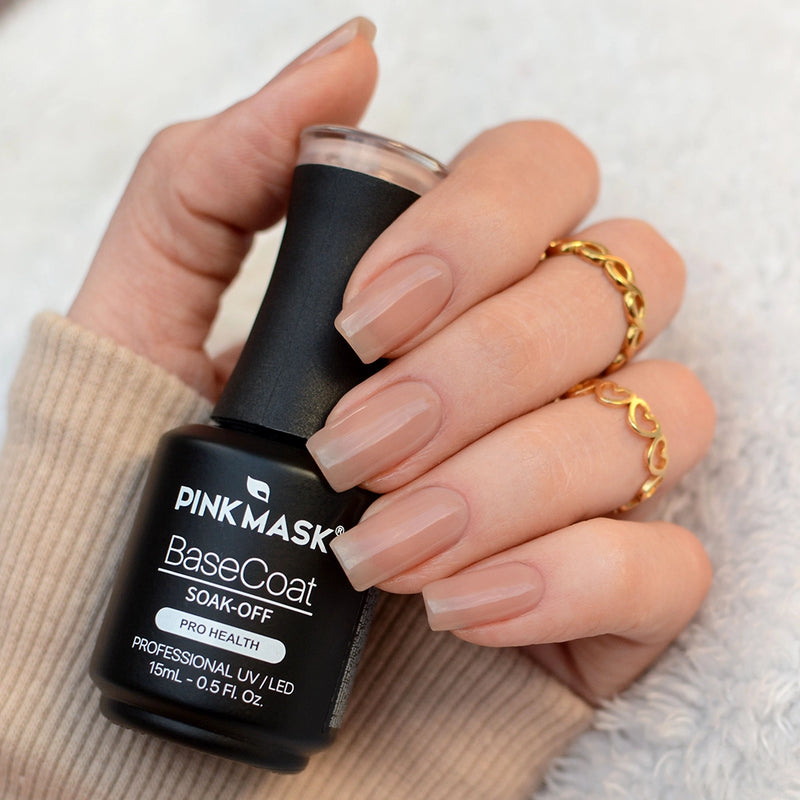 Gel Color - Rubber Base Coat - Toffee – Pink Mask